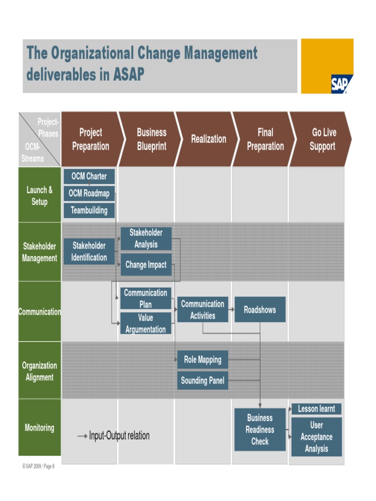 ASAP OCM Deliverables PDF | PDF