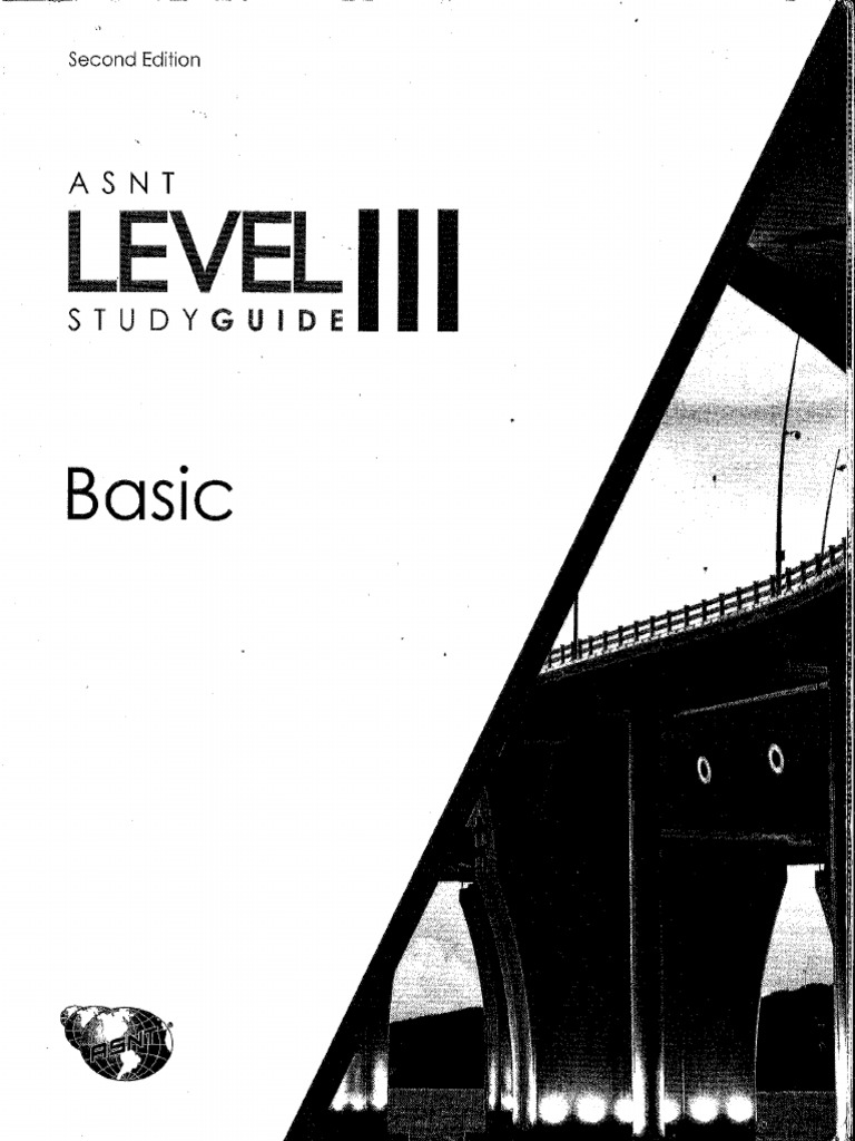 1 ASNT Level III Study Guide Basic 2015 | PDF