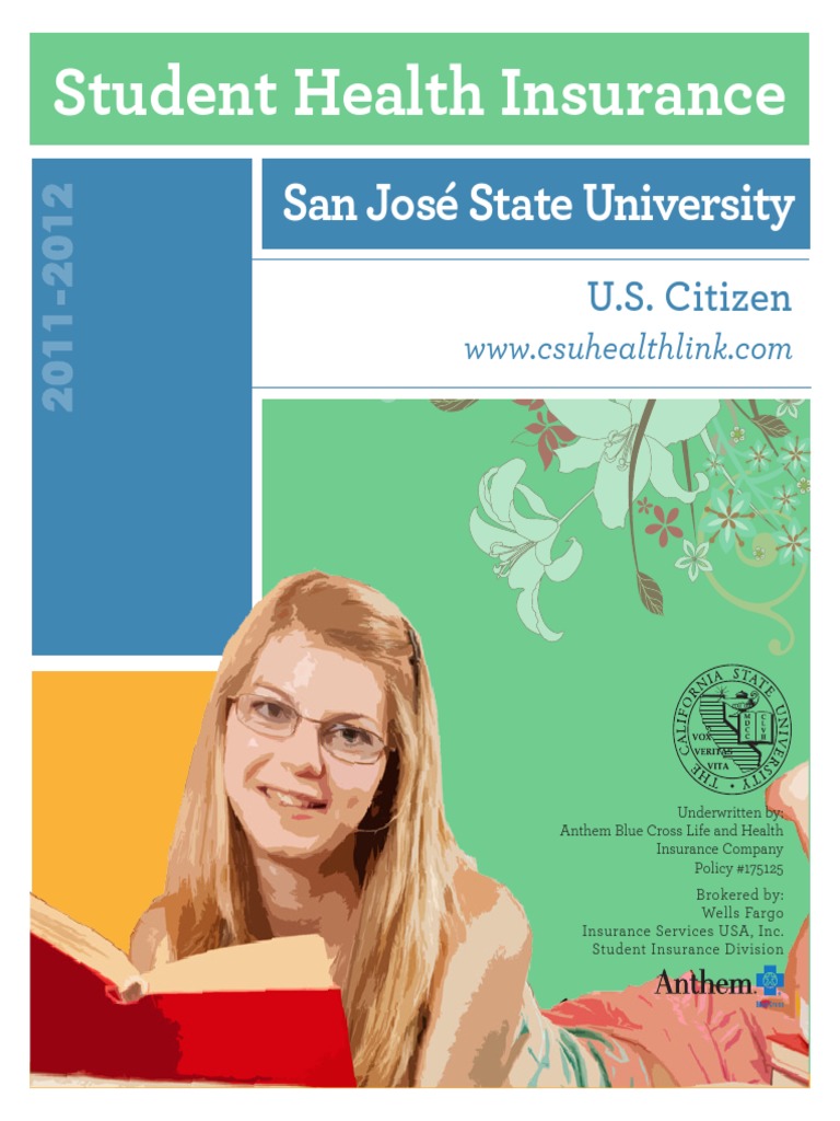 Student Health Insurance: San José State University | PDF | Insurance ...