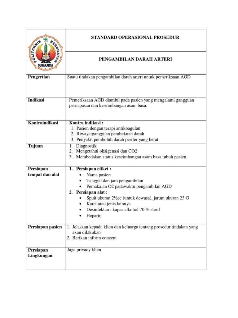 Sop Agd (Individu) | PDF