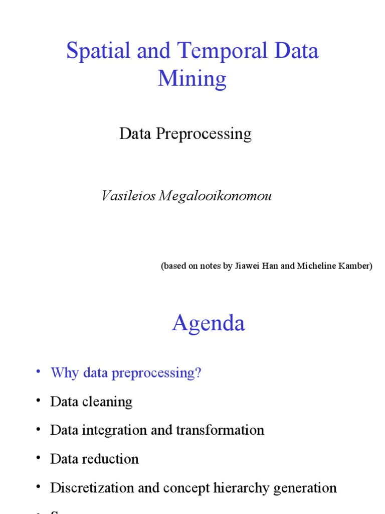 Spatial and Temporal Data Mining | Download Free PDF | Data Compression ...