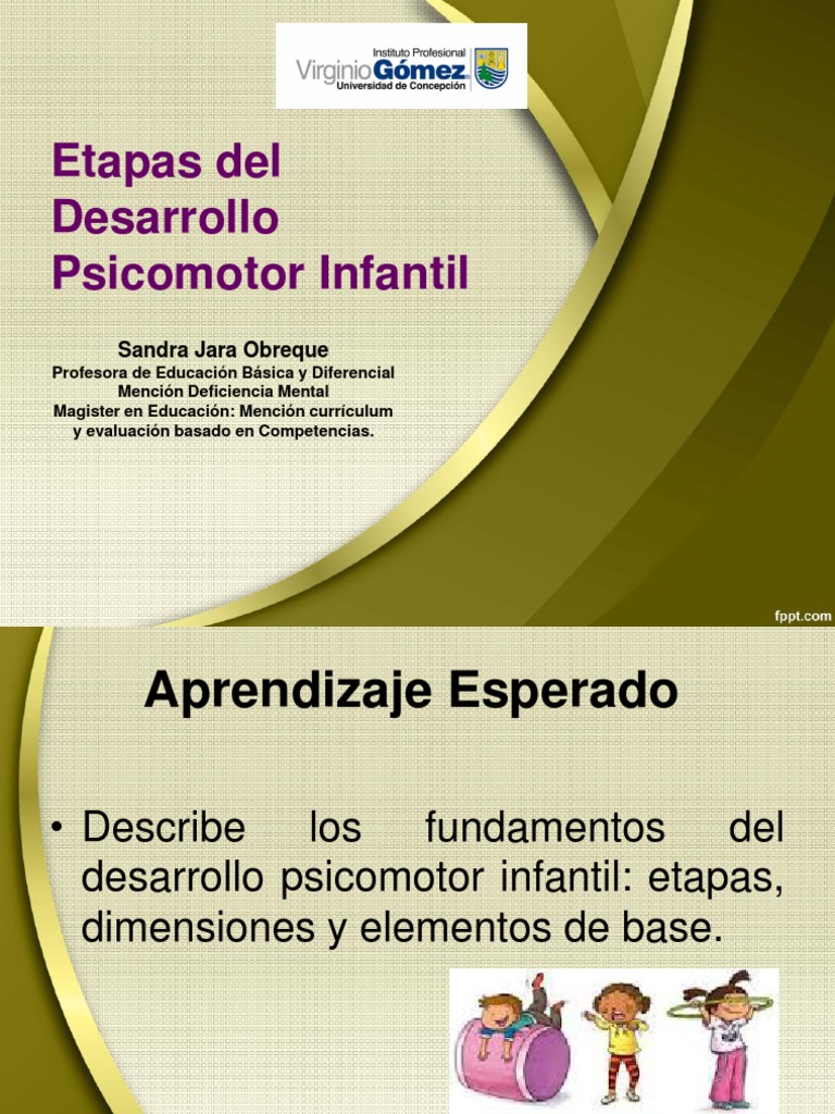 Etapas Del Desarrollo Psicomotor | Descargar gratis PDF | Aprendizaje | Sicología