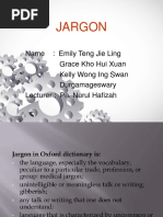 Jargons | PDF | Jargon