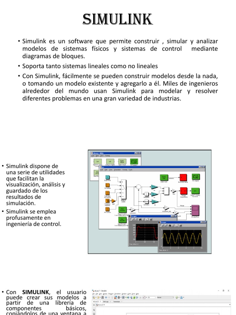 SIMULINK-MÉTODOS | PDF | Simulación | Matlab