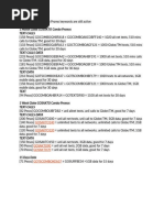Globe 30-Day Promo Packages Guide | PDF | Computing | Telecommunications