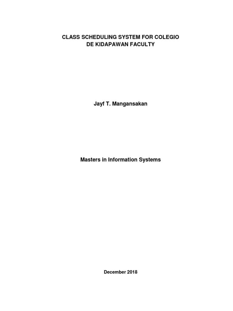 Class Scheduling | PDF | Genetic Algorithm | Mathematical Optimization