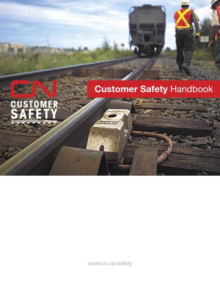 Customer Safety Handbook en | PDF | Dangerous Goods | Rail Transport