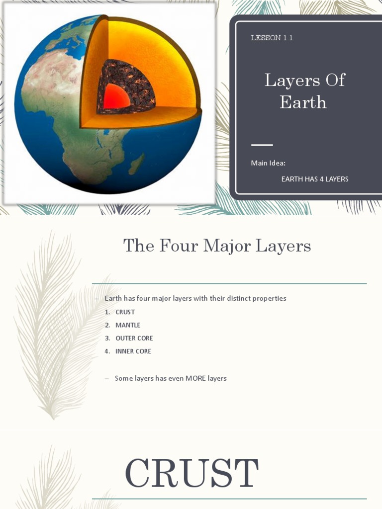 Layers of The Earth (Science) | PDF | Mantle (Geology) | Earth