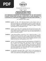 Executive Order No 14 (GAD Focal Person) | PDF | Social Institutions ...