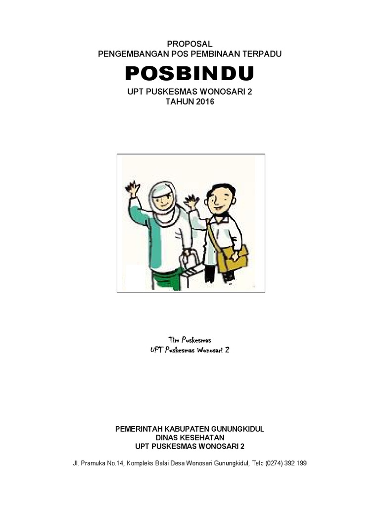 PROPOSAL Posbindu Kit | PDF