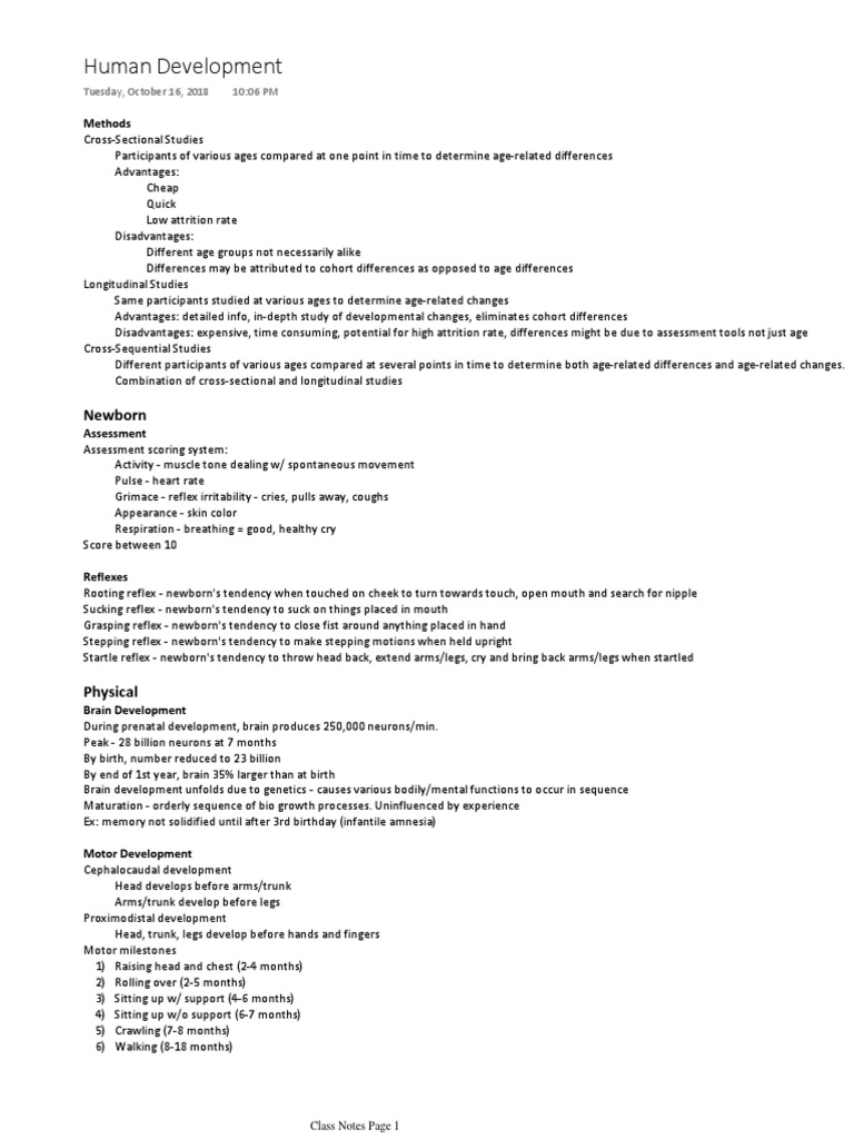 Human Development | PDF | Developmental Psychology | Human Development