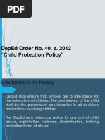 Deped Order No 40 Case Management Flow Chart 1 | PDF | Child Abuse ...