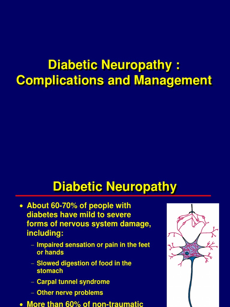Diabetic Neuropathy - Clinical and Management | PDF | Peripheral ...