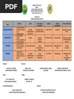 Action Plan and Journalism Training Matrix | PDF | Journalism | News