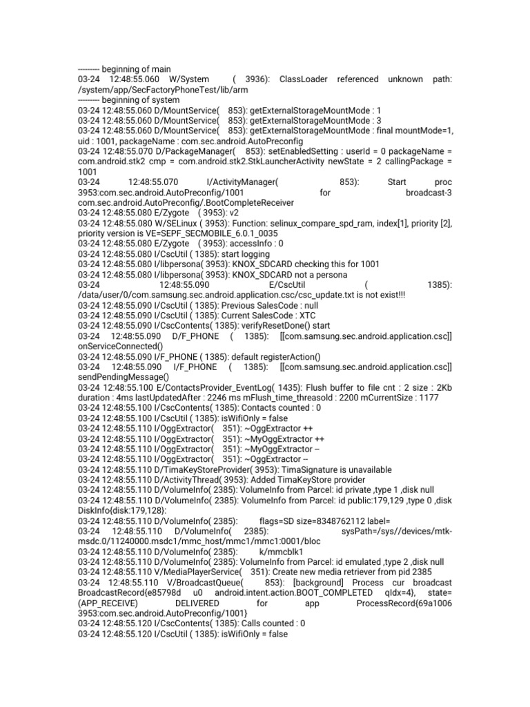 CSC Update Log | PDF | Technology & Engineering