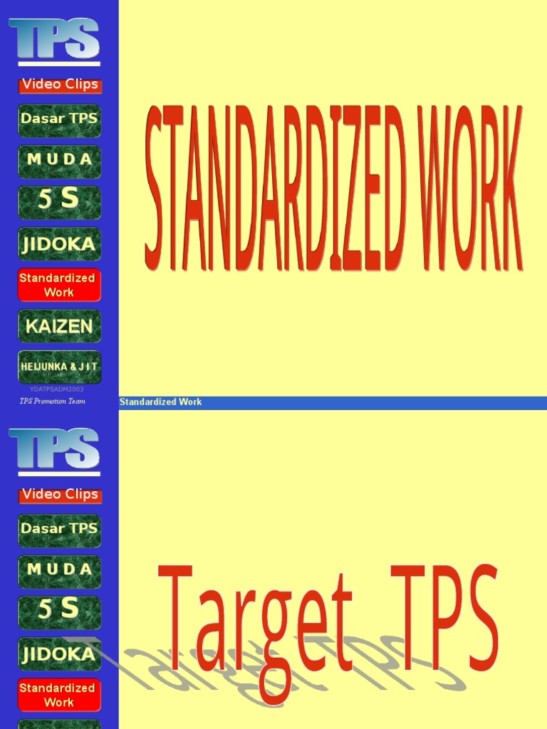Tps | PDF | Logistics | Quality Management