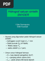 Uji Konsitensi Hujan - Metode RAPS - Contoh | PDF