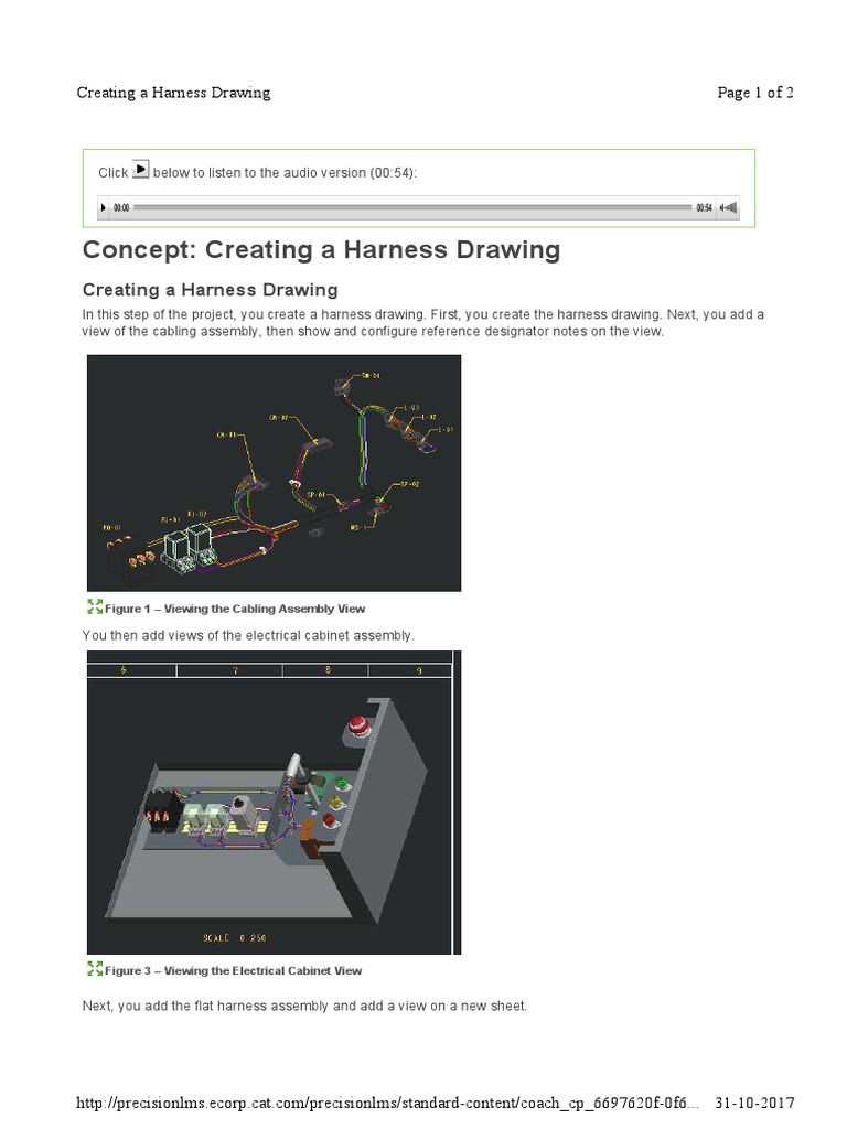Creating A Harness Drawing | PDF