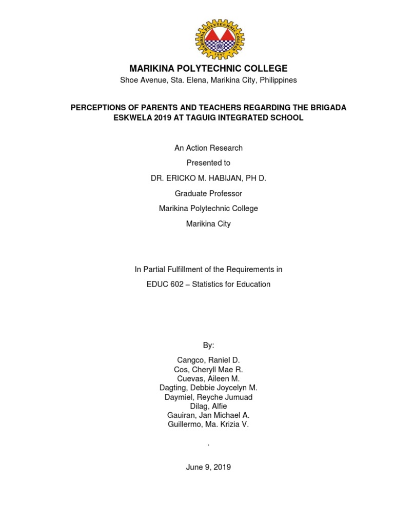 Marikina Polytechnic College | PDF