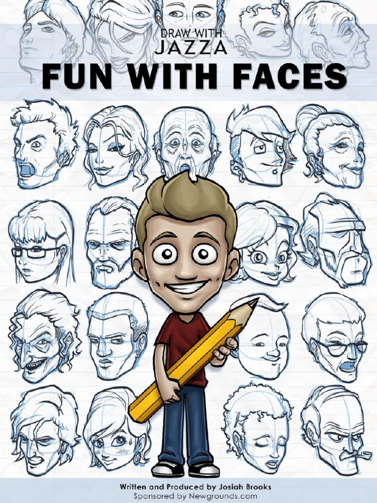Draw With Jazza - Fun With Faces | PDF