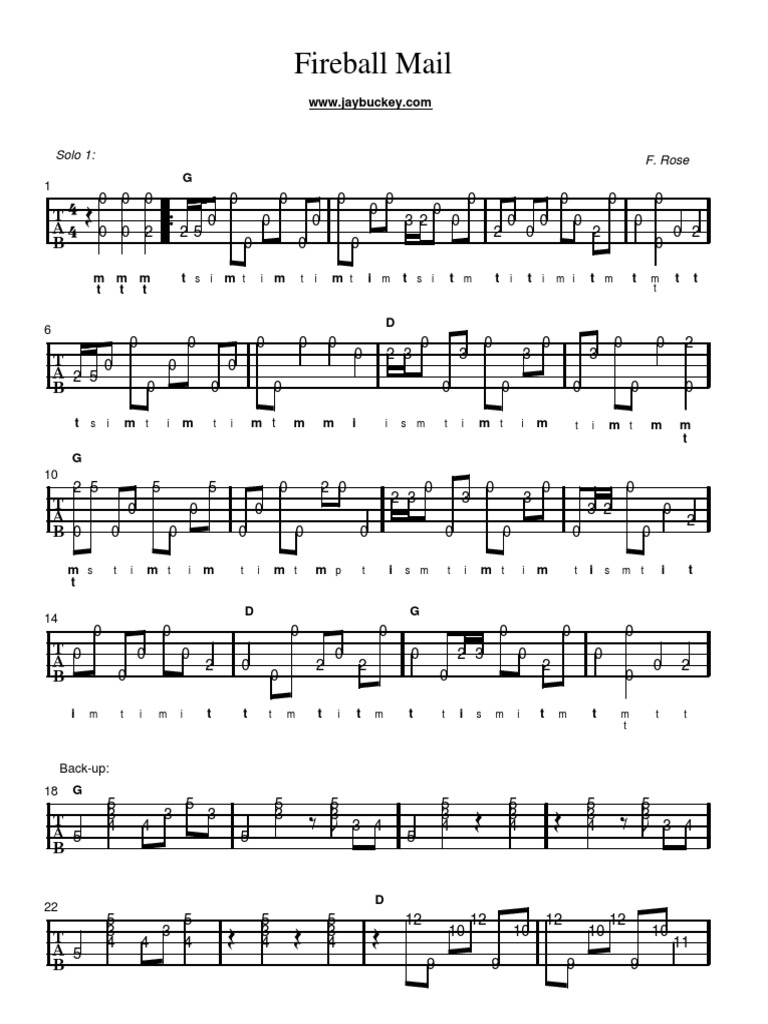 Fireball Mail - Banjo (Newsletter Edition) | PDF