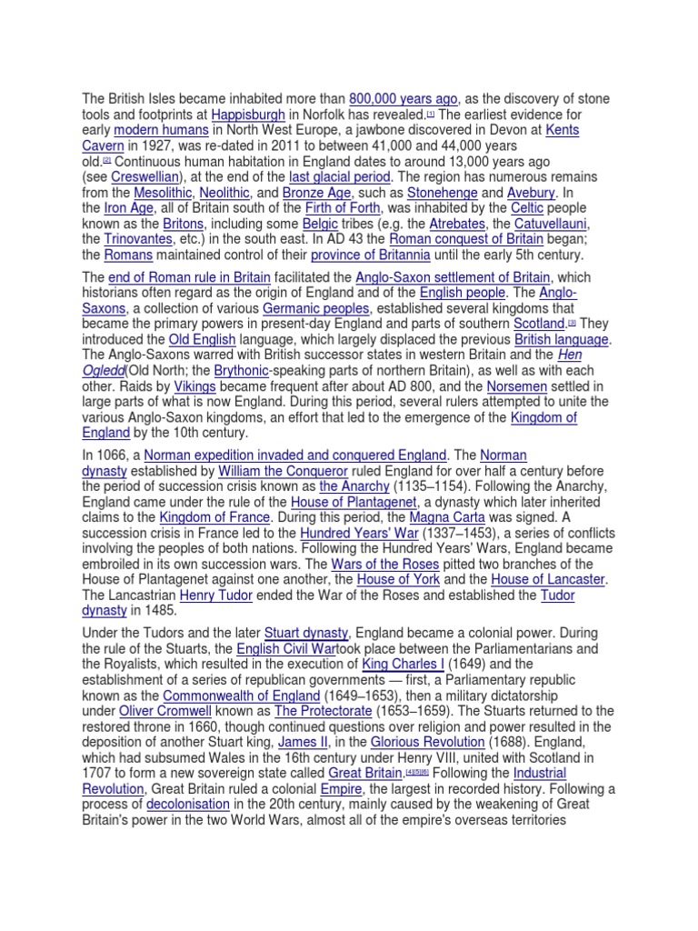 Scrib | PDF | Roman Britain | House Of Plantagenet