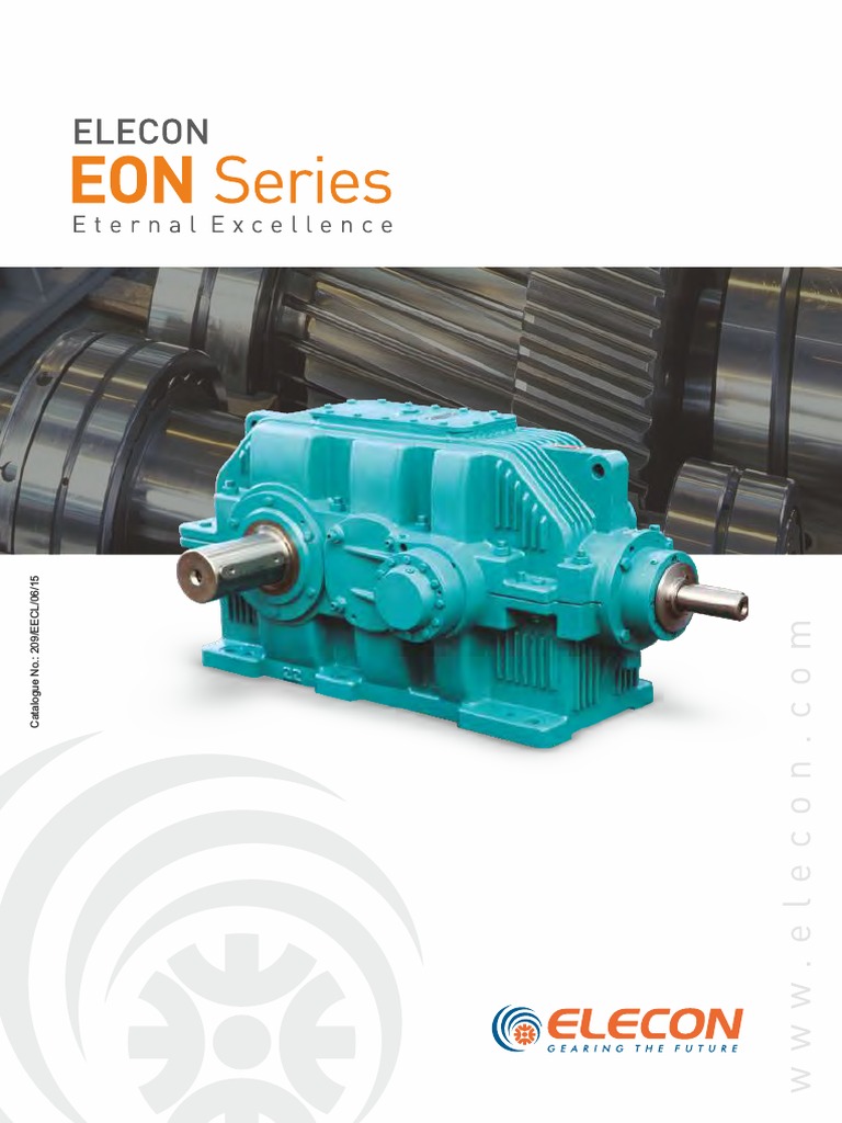 Elecon | PDF | Transmission (Mechanics) | Gear