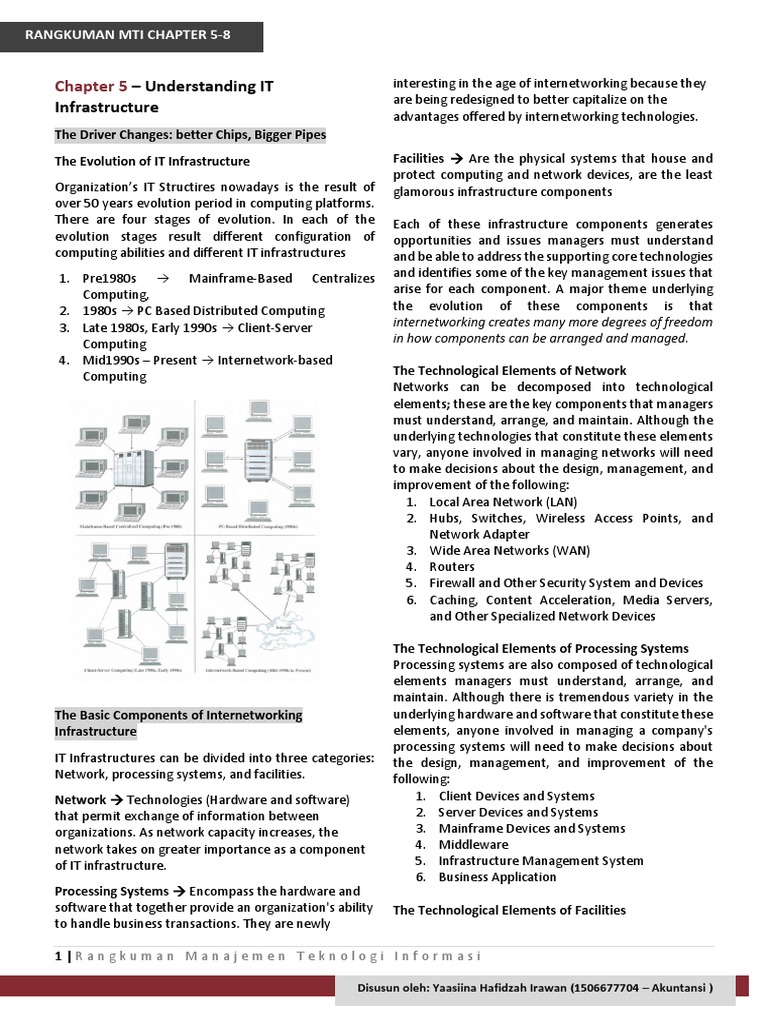 Chapter 5-9 Summary | PDF | Computer Network | Data Center