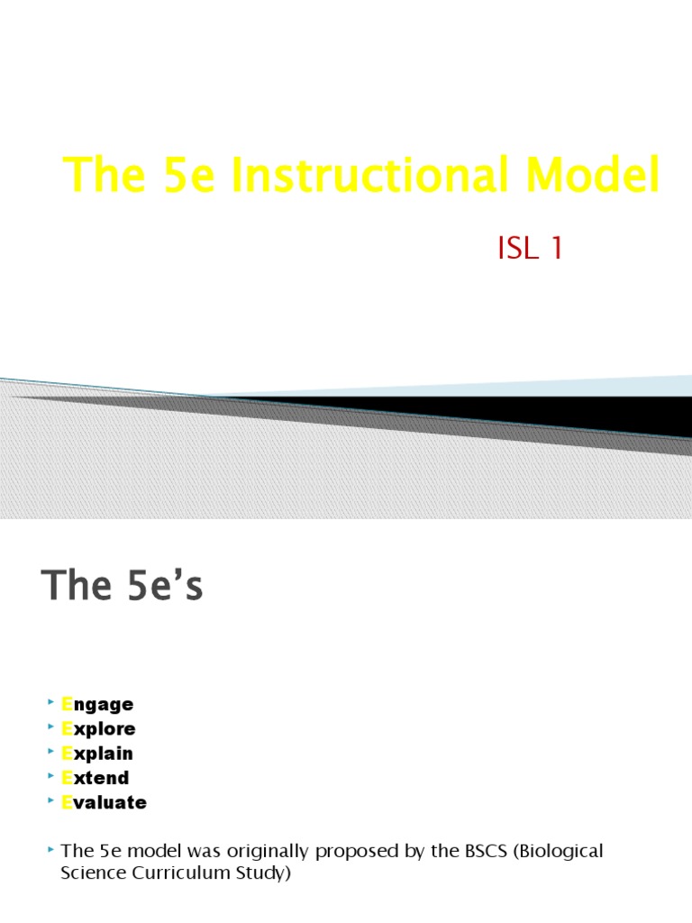 5E Instructional Model Guide | PDF