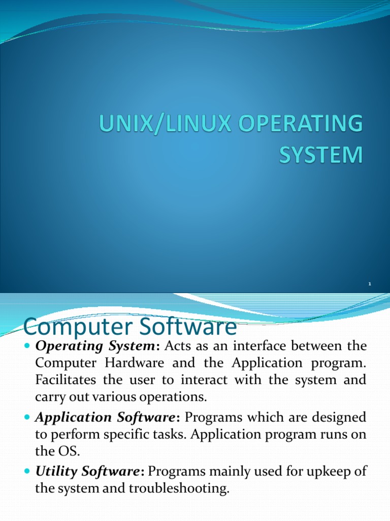 CH 16 Unix & Linux Operating System | PDF | File System | Operating System