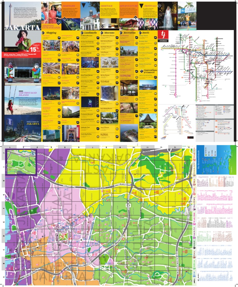 FA Pocket Map English | PDF | Jakarta | Indonesia