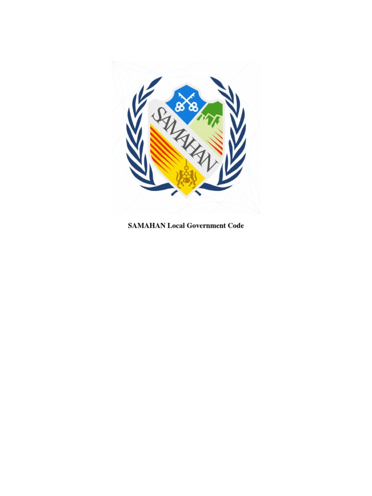 SAMAHAN Local Government Code Overview | PDF | Veto | Governance