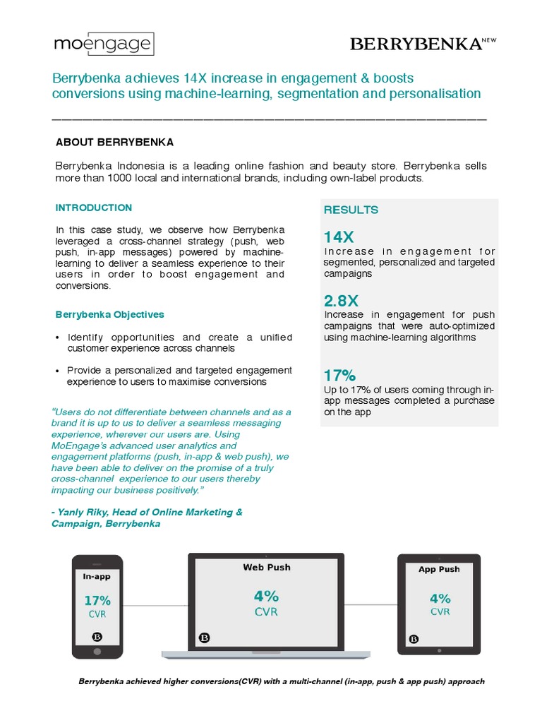 Berrybenka Case Study | PDF | Customer Experience | Websites