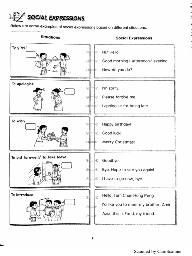 Social Expression Basic PDF | PDF