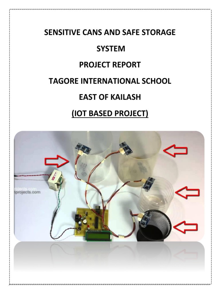 Sensitive Can Storage System | PDF | Arduino | Computer Networking