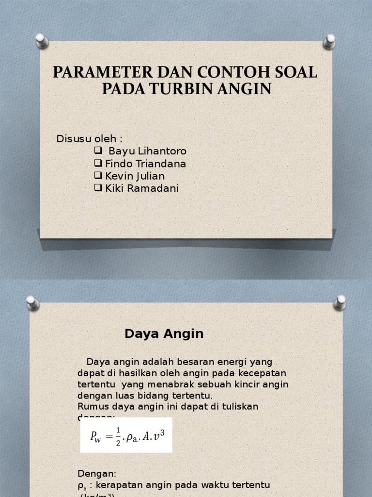 Parameter Dan Contoh Soal | PDF