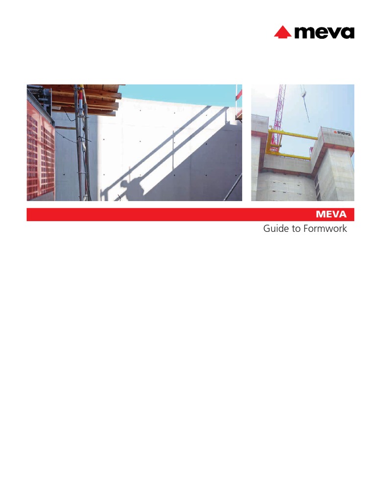 Meva Guide To Formwork | PDF | Concrete | Engineering