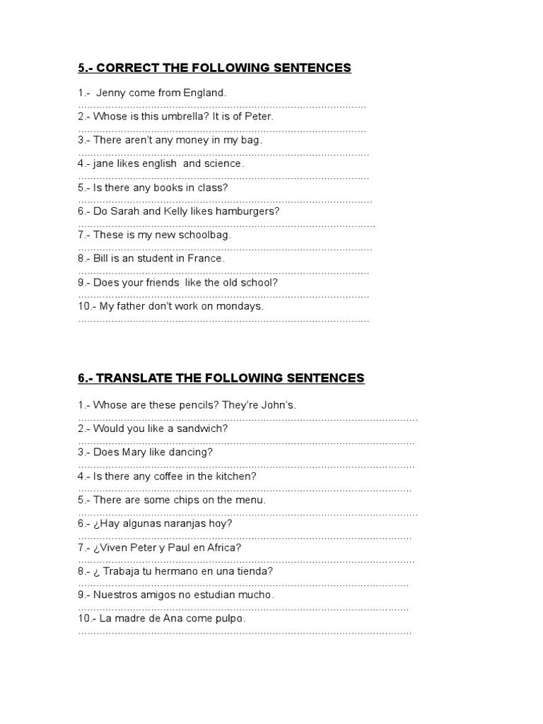 Correct and Translate | PDF