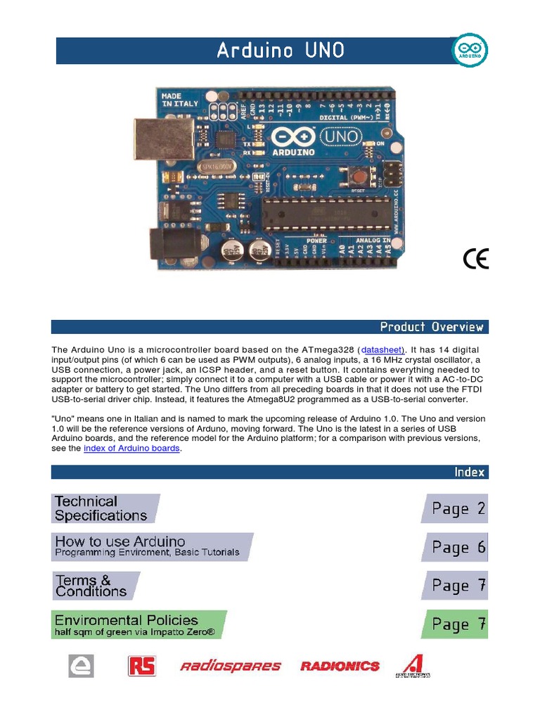 Arduino | PDF | Arduino | Electronics