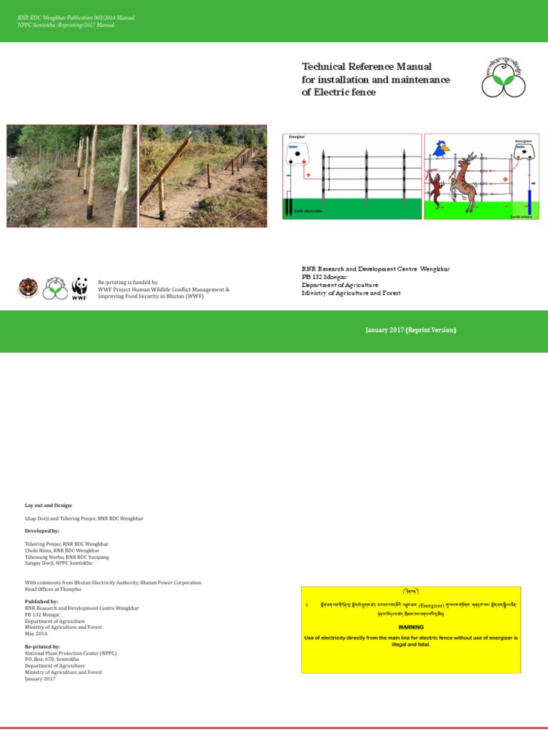 Electric Fencing Technical Manual Reprint | PDF | Insulator ...