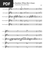 Tenor Saxophone Scale Sheet | PDF | Saxophone | Melody