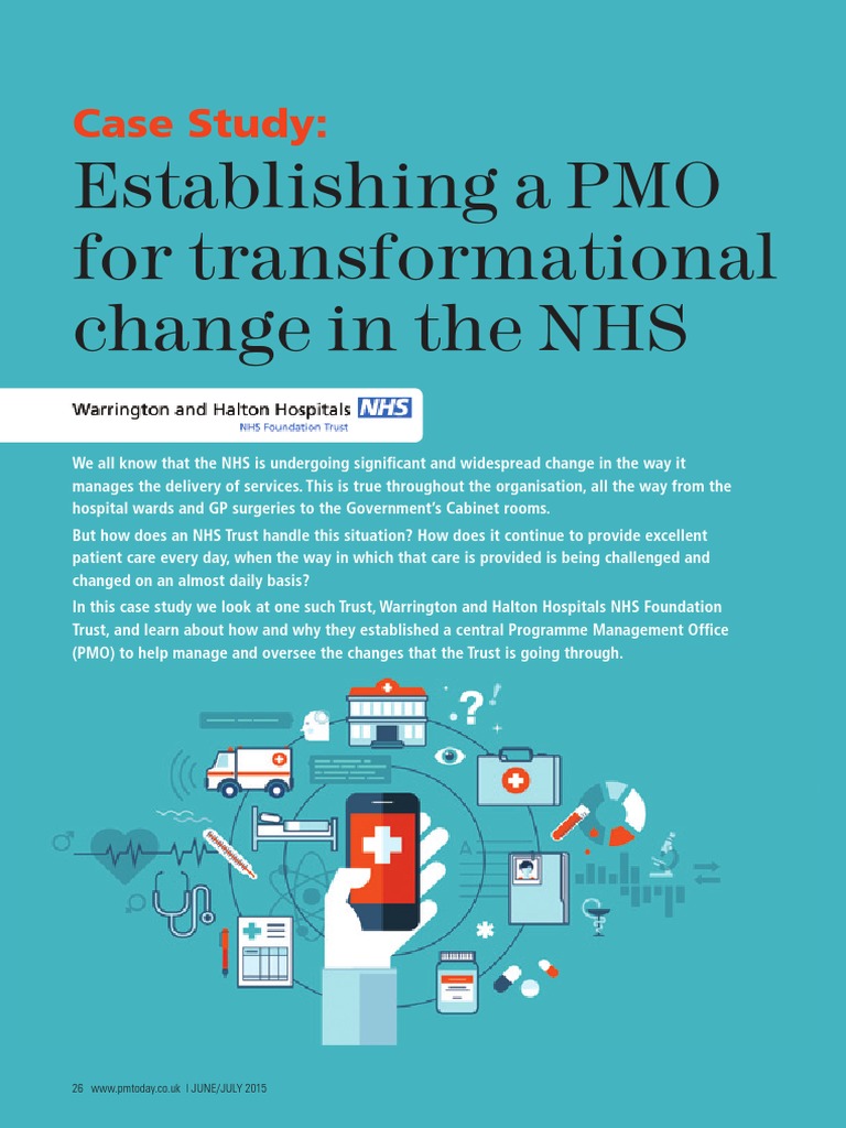 NHS Trust PMO Case Study: Transformational Change | PDF | National ...