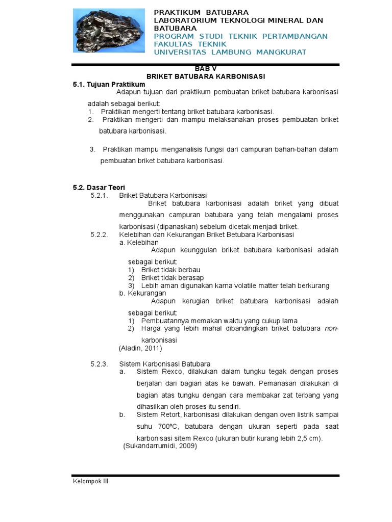 Bab Karbonisasi | PDF