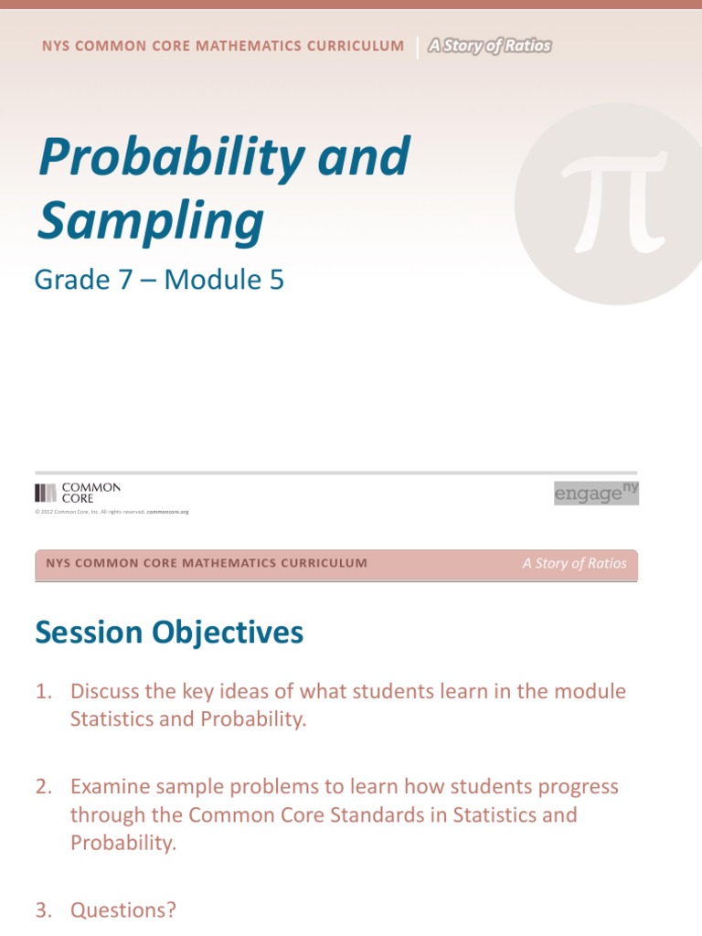 Probability and Sampling: Grade 7 - Module 5 | PDF | Mean | Curriculum