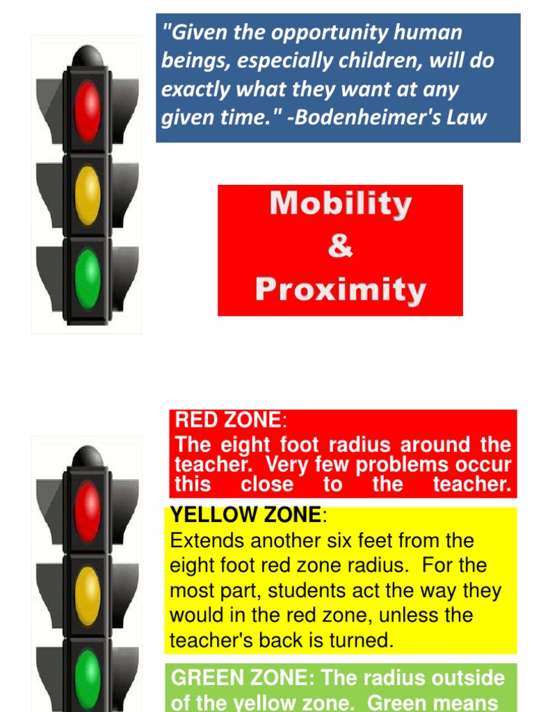Proximity and Mobility | PDF