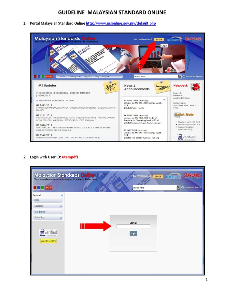 Malaysian Standard Online | PDF
