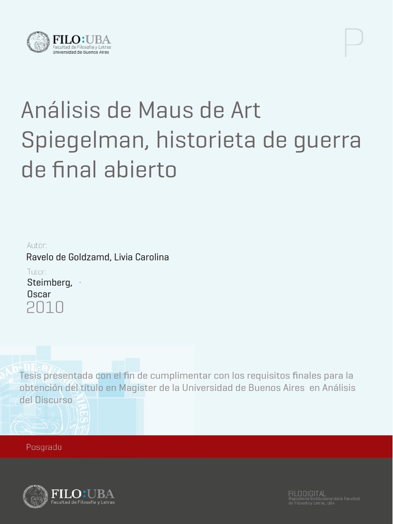 Maus | PDF | Mente inconsciente | Cómics