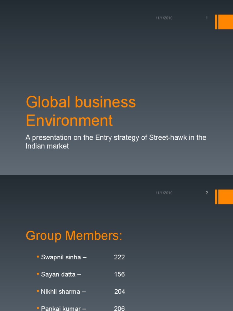 Global Business Environment | PDF | Taxes | Economic Growth