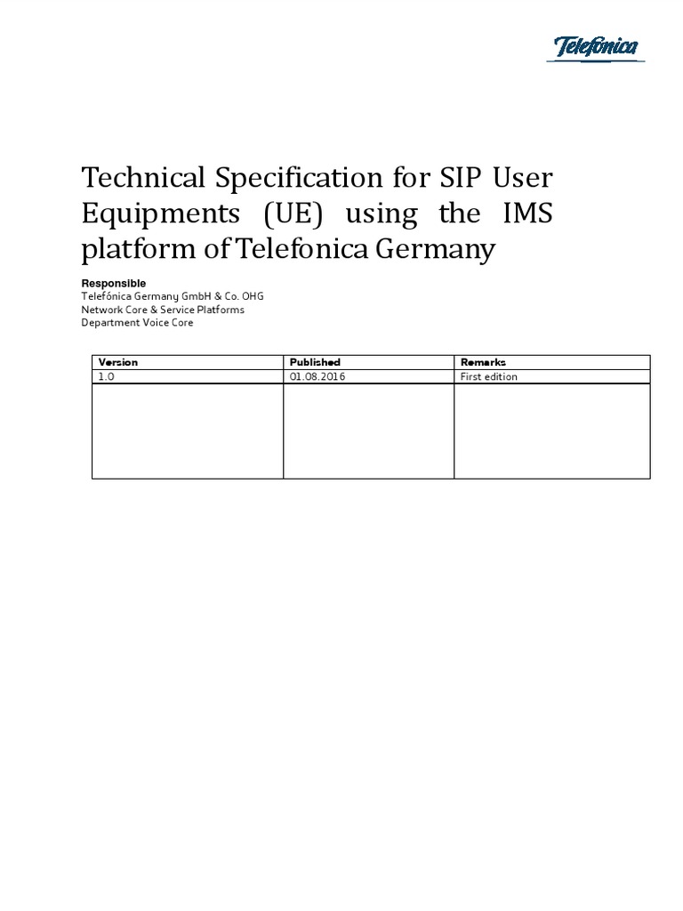 SIP Interfaces | PDF | Ip Multimedia Subsystem | Session Initiation ...