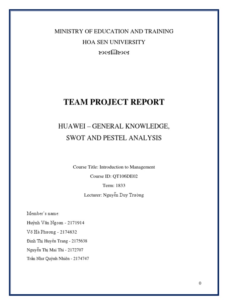 Team Project Report | PDF | Internal Control | Motivation